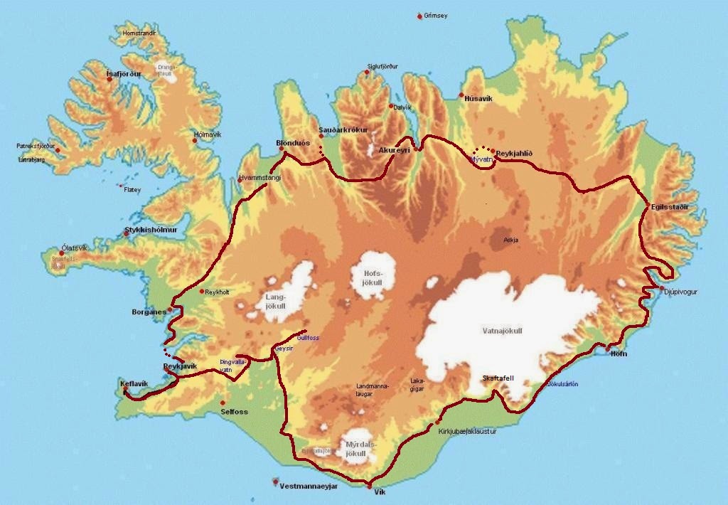 Ring Road en Islande Rouler sur la route circulaire islandaise